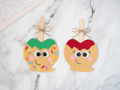 Caramel Apple Craft - Made To Be A Momma