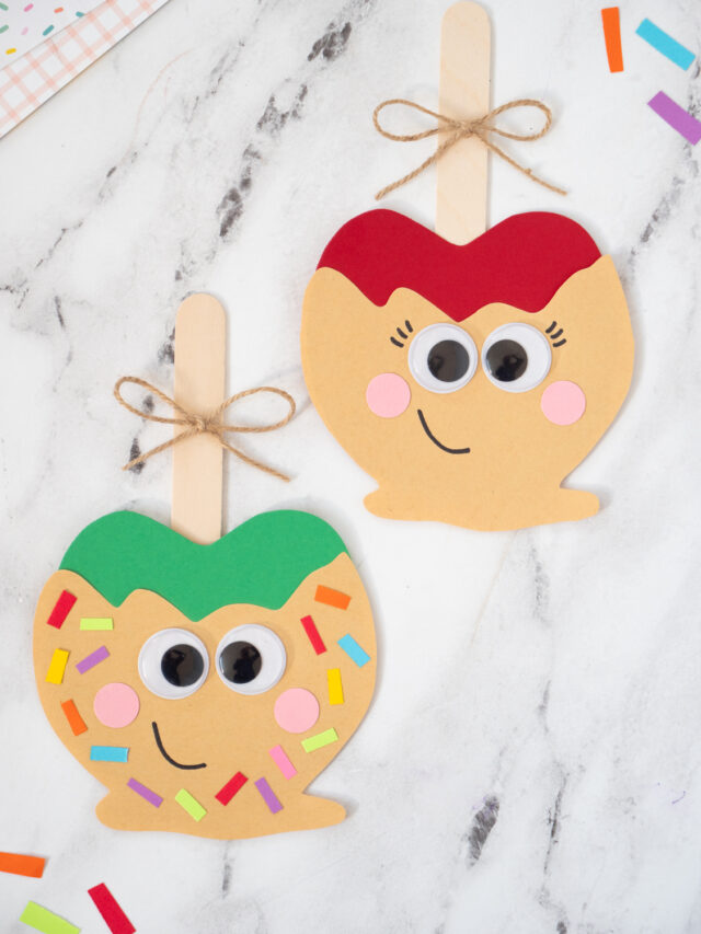 Caramel Apple Craft - Made To Be A Momma