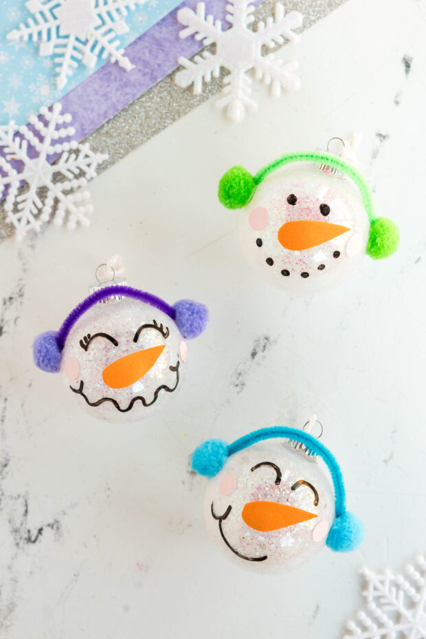 Winter Snowman Name Craft for Kids - Made To Be A Momma