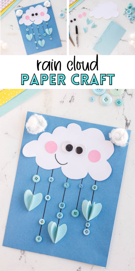 Rain Cloud Craft - Made To Be A Momma