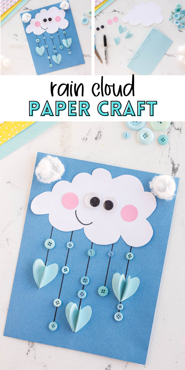 Rain Cloud Craft - Made To Be A Momma