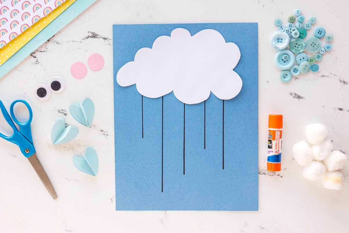 Rain Cloud Craft - Made To Be A Momma