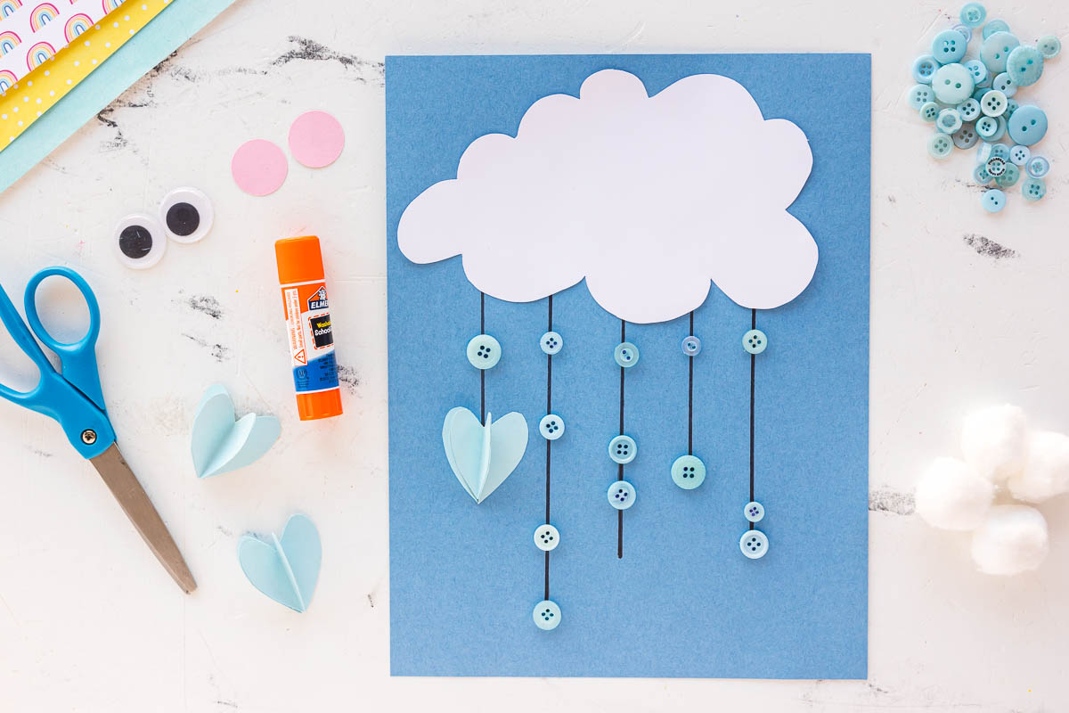 Rain Cloud Craft - Made To Be A Momma