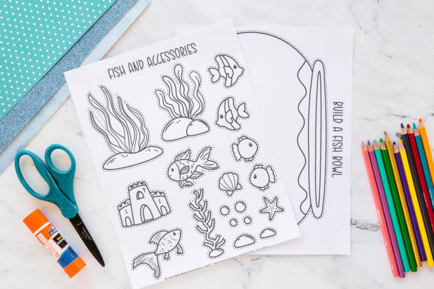 Build a Fish Bowl Craft - Made To Be A Momma