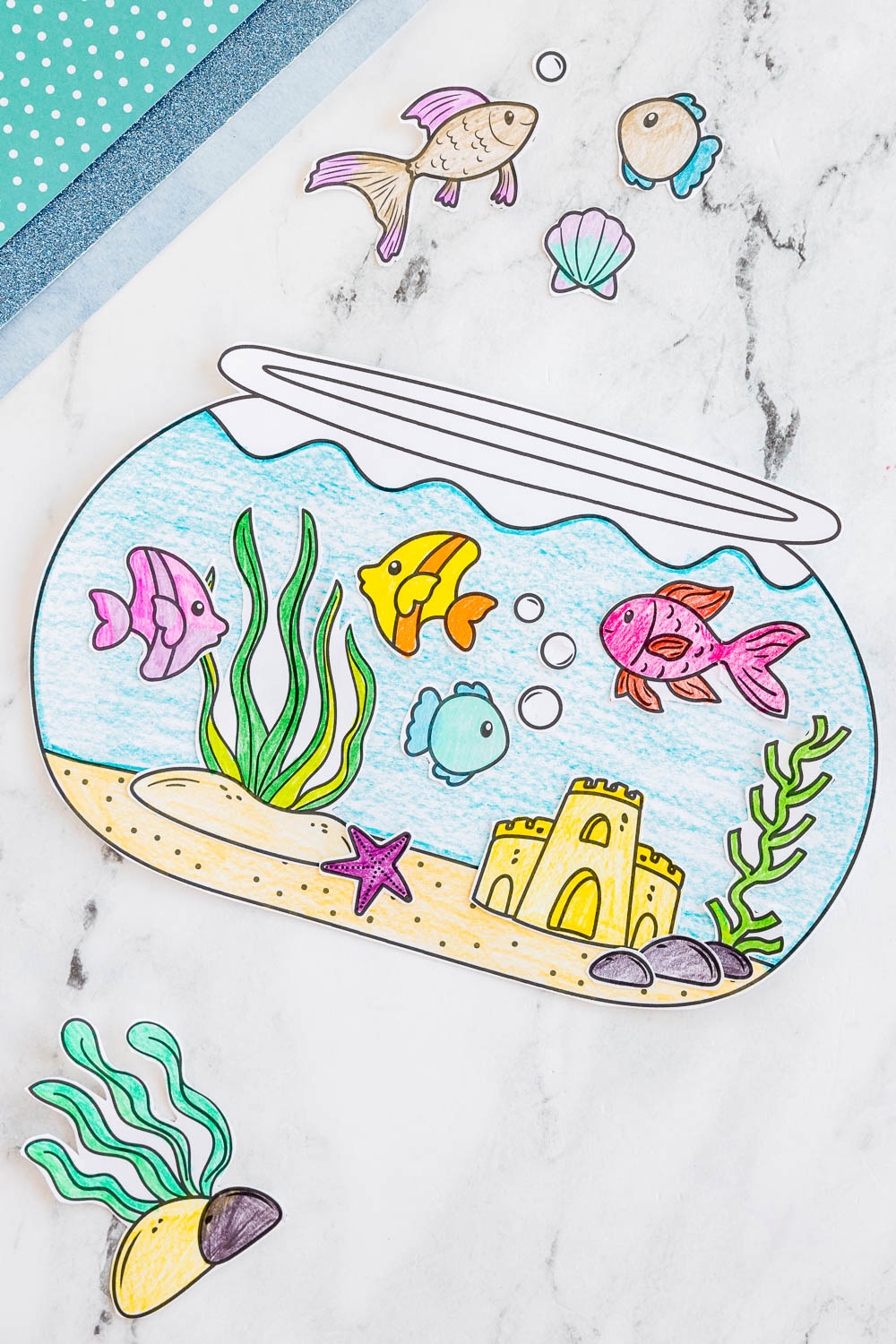 Build a Fish Bowl Craft - Made To Be A Momma