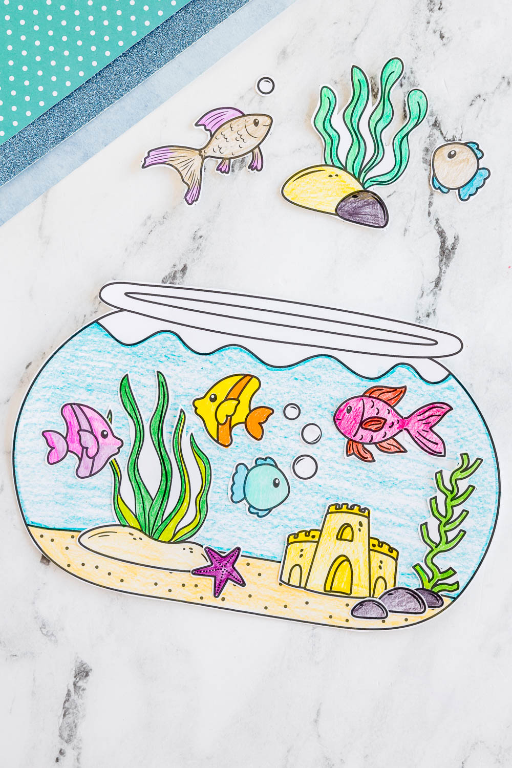 Build a Fish Bowl Craft - Made To Be A Momma