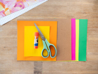 Paper Loop Flower Craft for Kids - Made To Be A Momma