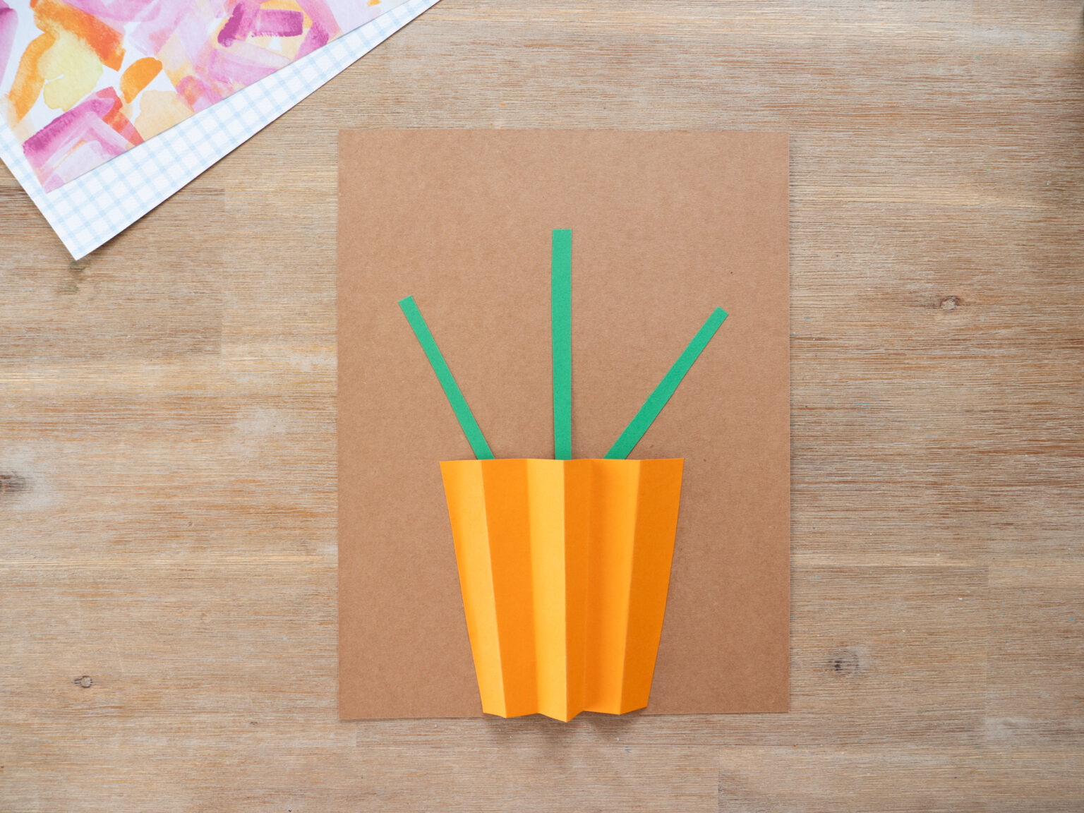 Paper Loop Flower Craft for Kids - Made To Be A Momma